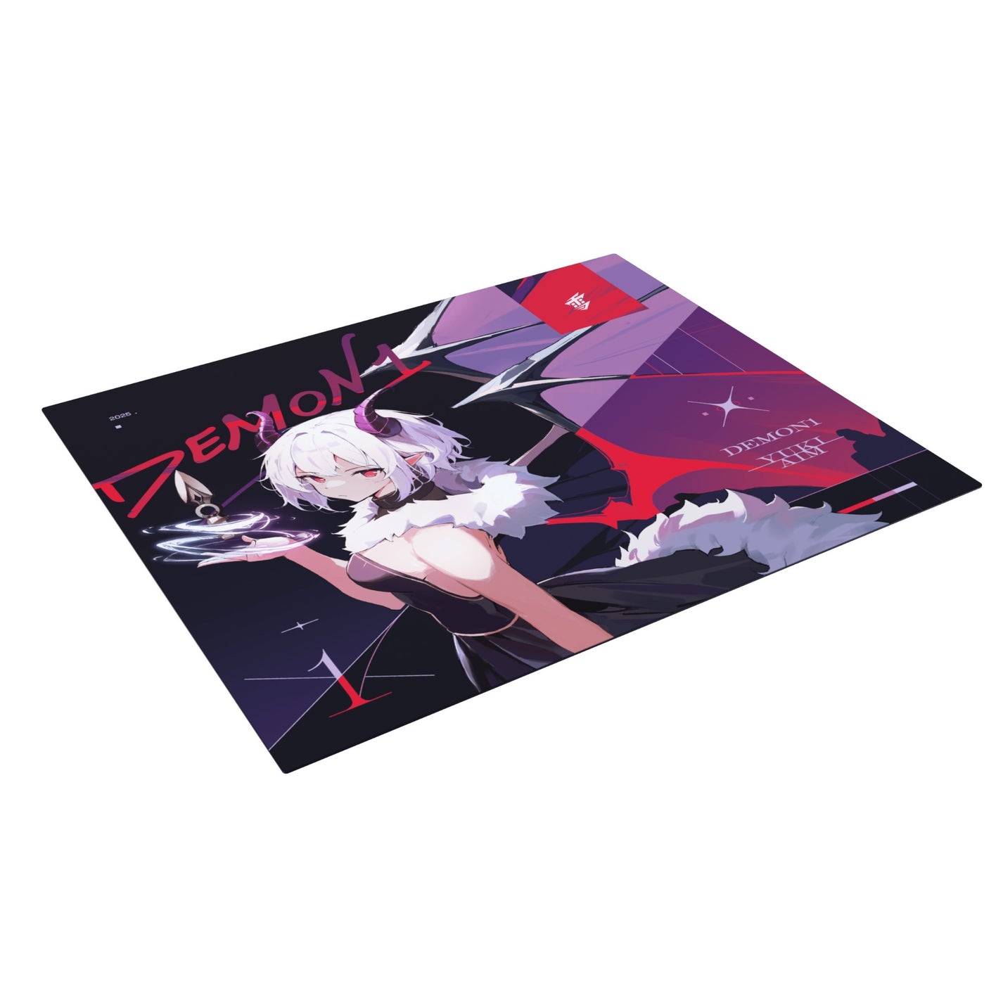 Yuki Aim x Demon1 限量滑鼠墊系列 - 玻璃面滑鼠墊 – YENSION